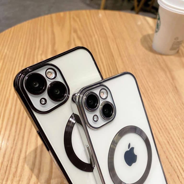 iPhone 13 Pro Shockproof Luxury Magsafe Clear Phone Case - Covers.pk